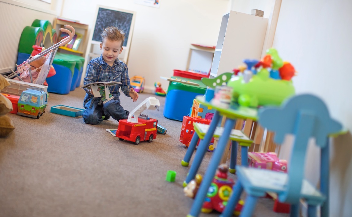 Toddler Play Area, Luccombe Hall Hotel, Isle of Wight - Luccombe Hall Hotel